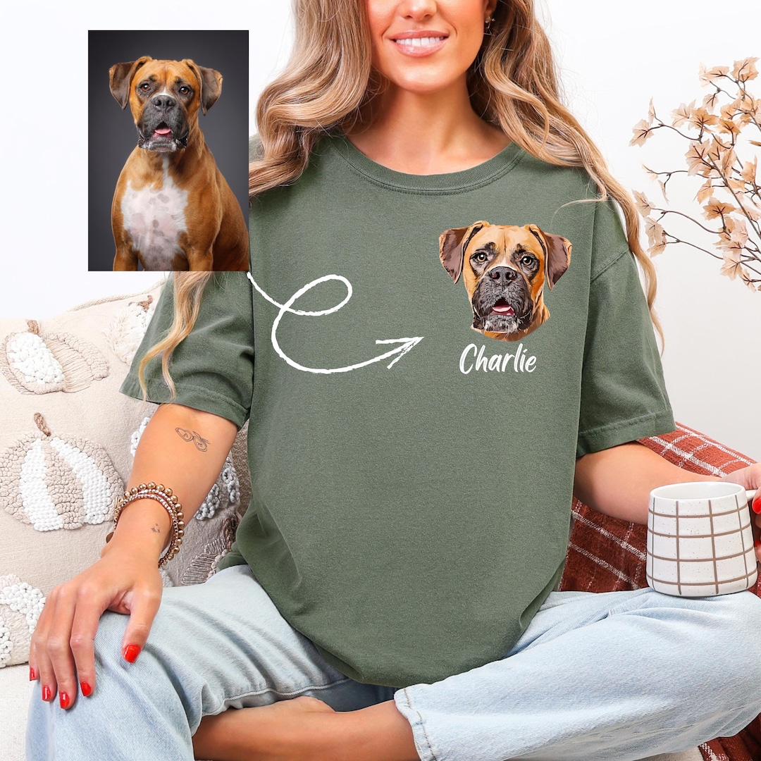 Personalized Pet Shirt, Custom Pet Shirt, Customized Pet Memorial, Dog ...