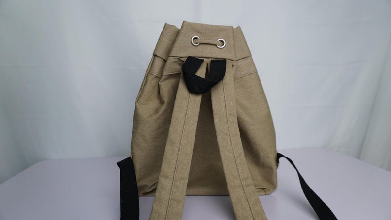 Cinch Peak Mini Backpack PDF Sewing Pattern, Drawstring Backpack, Front ...
