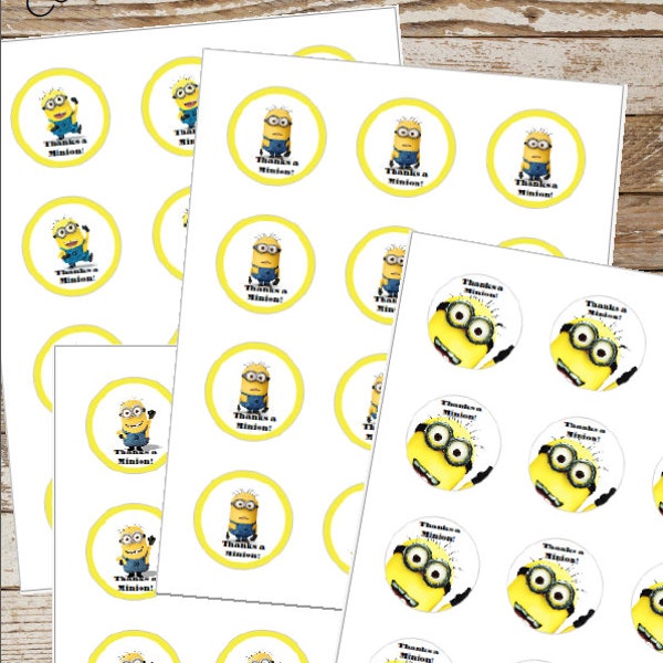 Minion Party Favors - Etsy