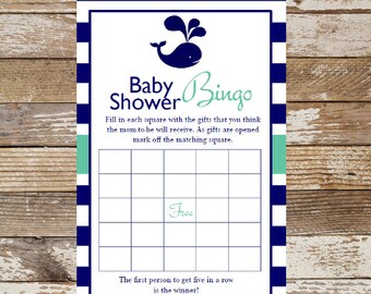 Nautical Bingo Game | Etsy