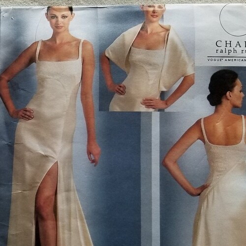 Vogue New Uncut Chado Ralph Rucci Sewing Pattern V1075 AAX - Etsy