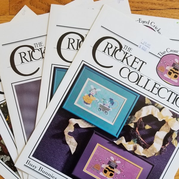 Cricket Collection Cross Stitch - Etsy