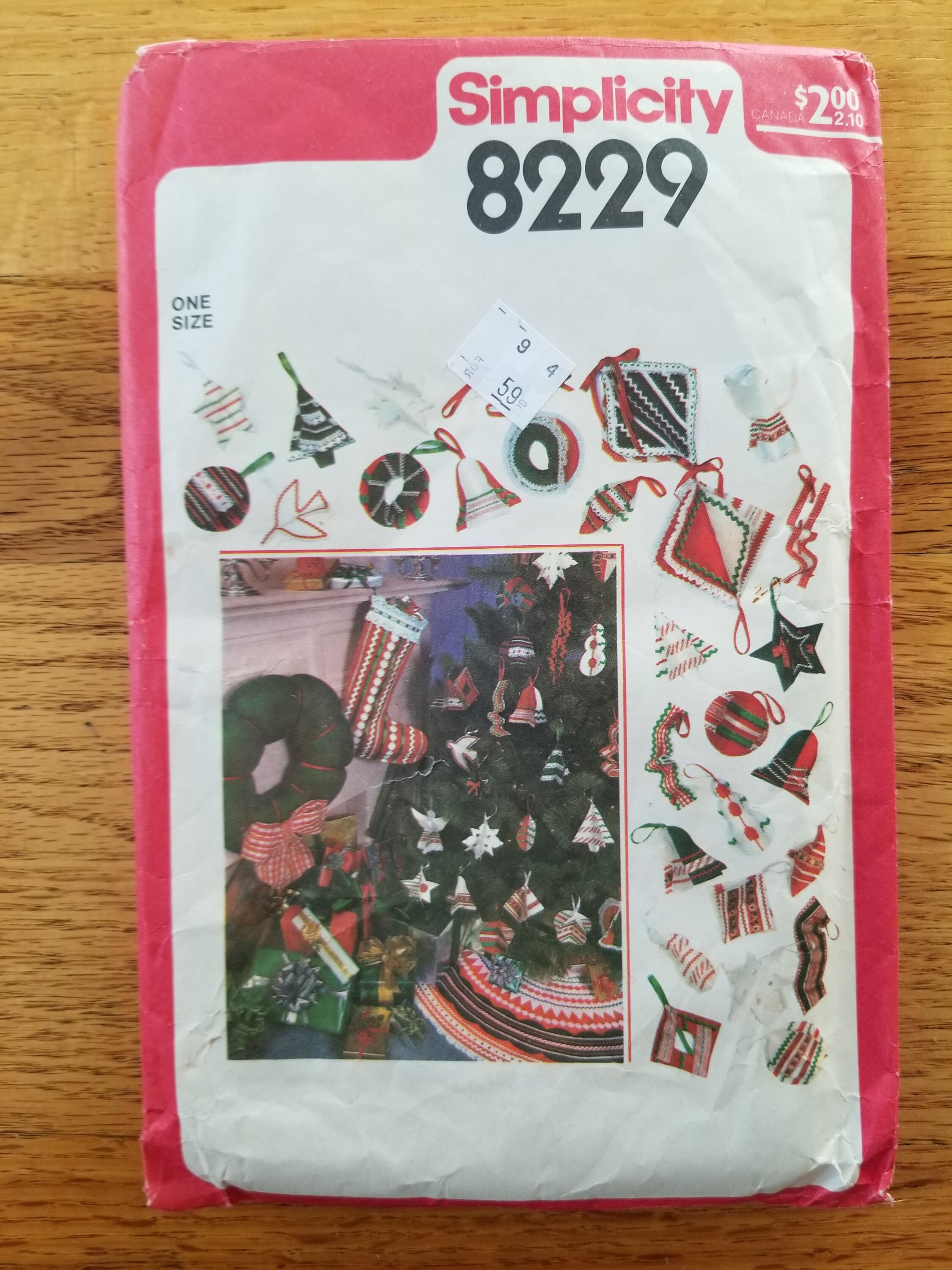 Vintage New Uncut Sewing Pattern Simplicity 8229 0606 Vogue | Etsy