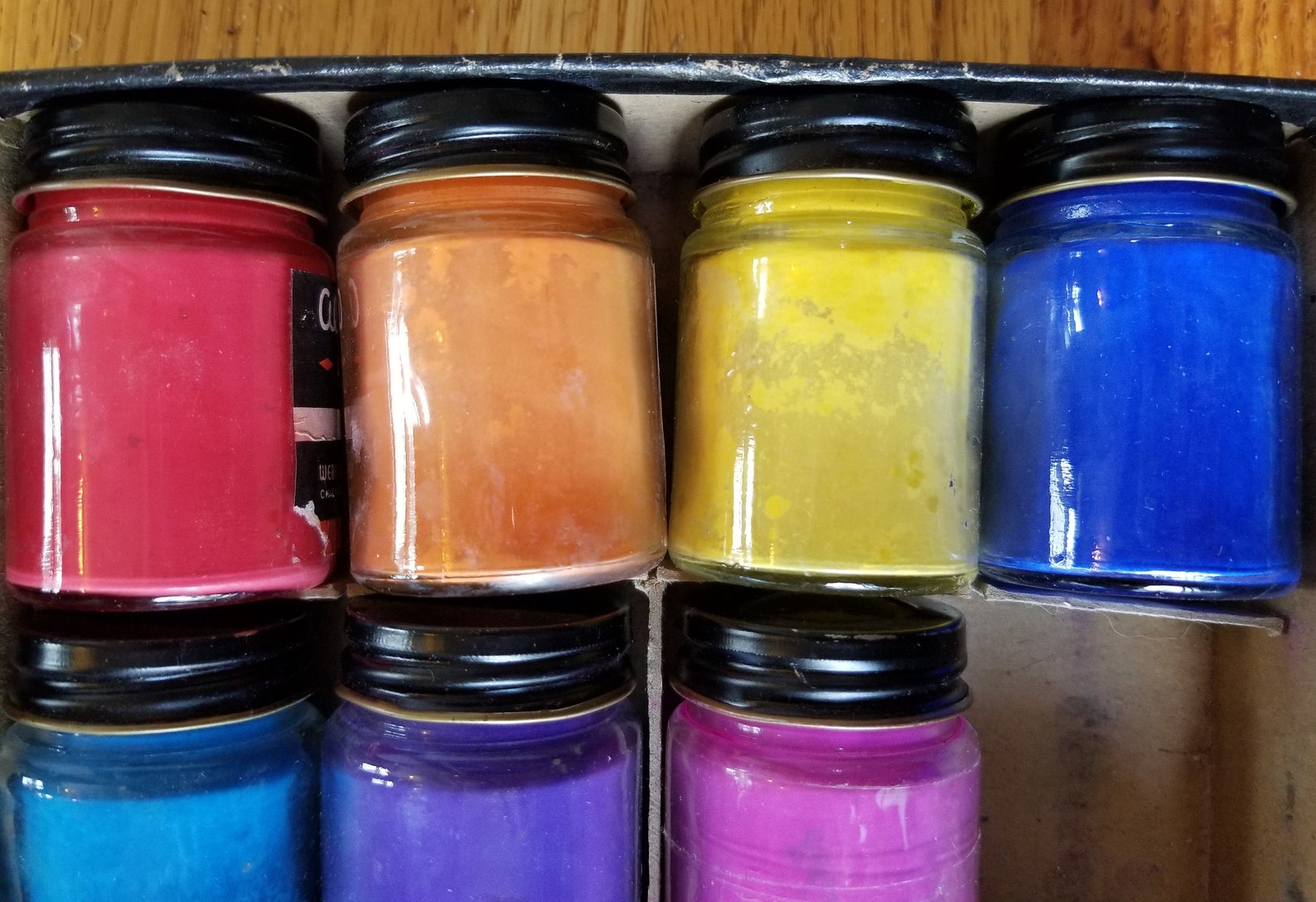 Vintage IOB Alpha Color Alphacolor Dry Tempera Pigment Weber | Etsy