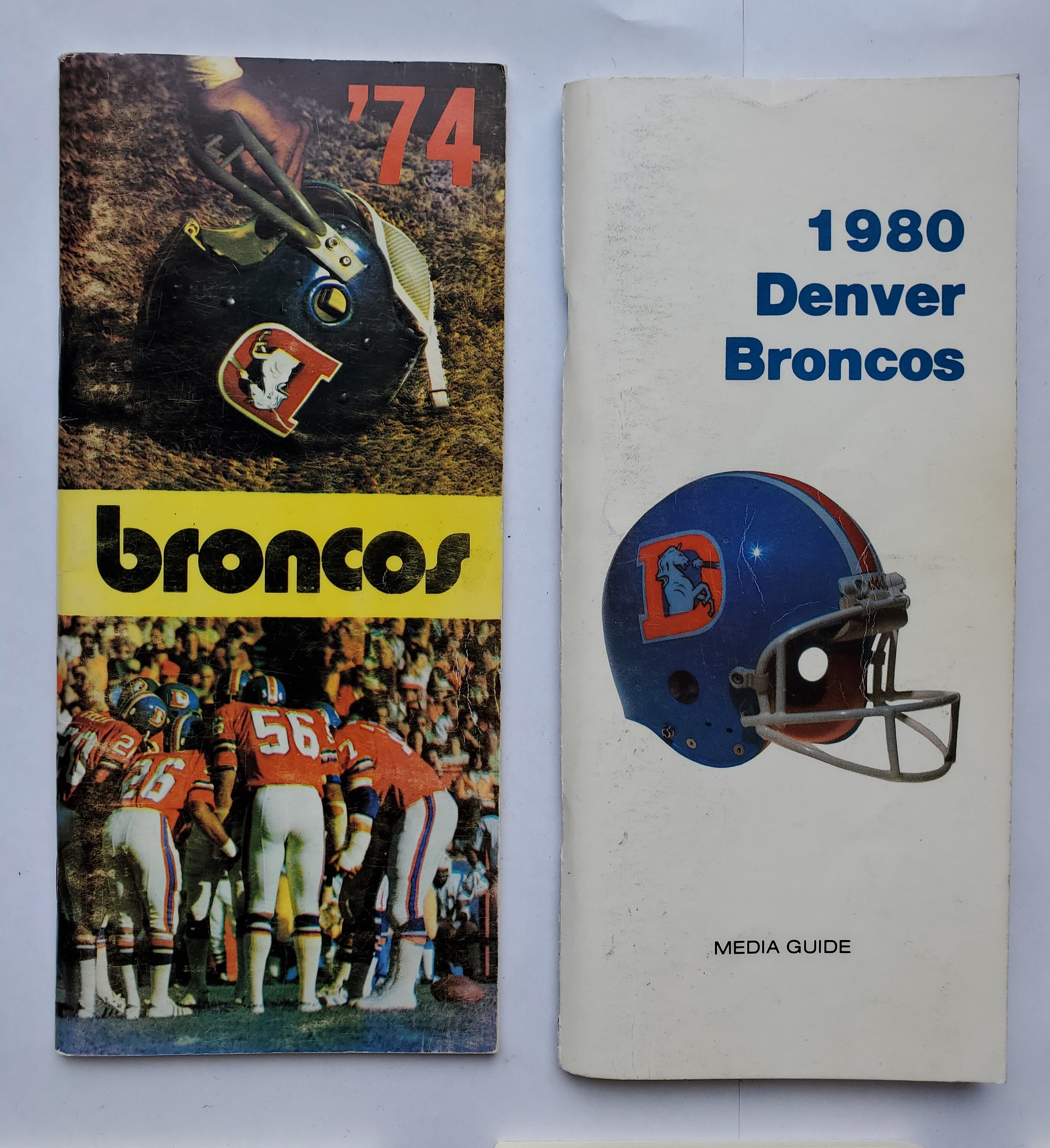 Vintage Denver Broncos John Elway Rookie Year 1970s 1980s