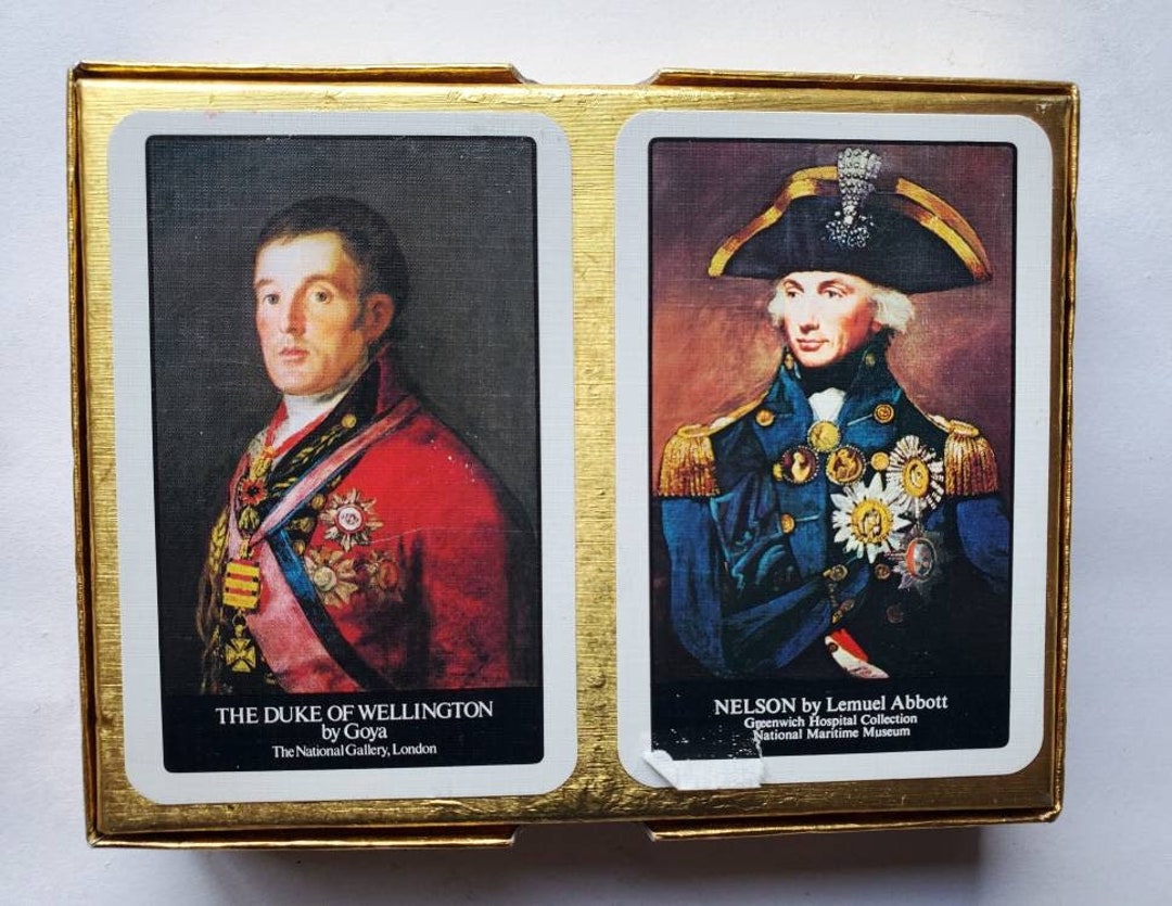 Vintage John Waddingtons Ltd Playing Cards Double Deck National Gallery ...
