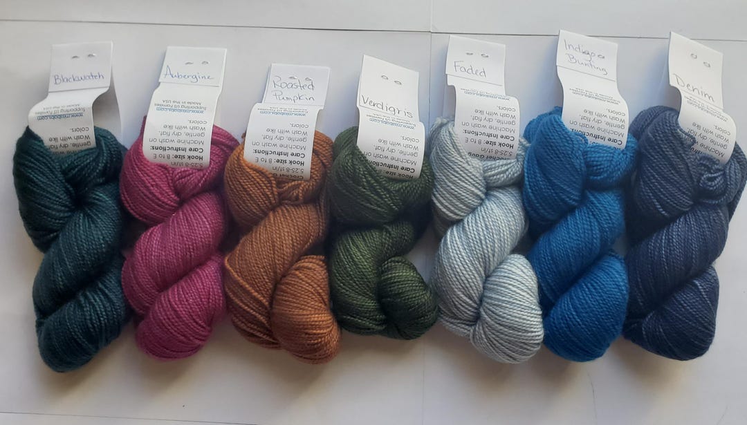 Miss Babs Yummy 2 Ply Toes Merino Wool Fingering Sock Yarn Polydactyl ...