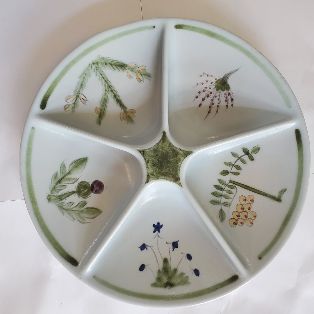 Reserved 4 Andreag Vintage EUC Buchan Thistle Pottery Ceramic Stoneware ...