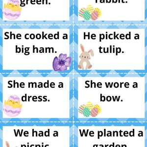 Easter Noun Hunt Board Game – Printable Grammar Activity for Kids ...