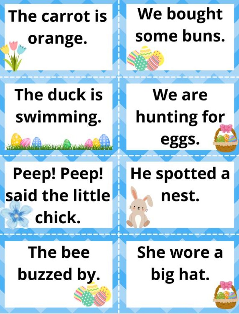 Easter Noun Hunt Board Game – Printable Grammar Activity for Kids ...