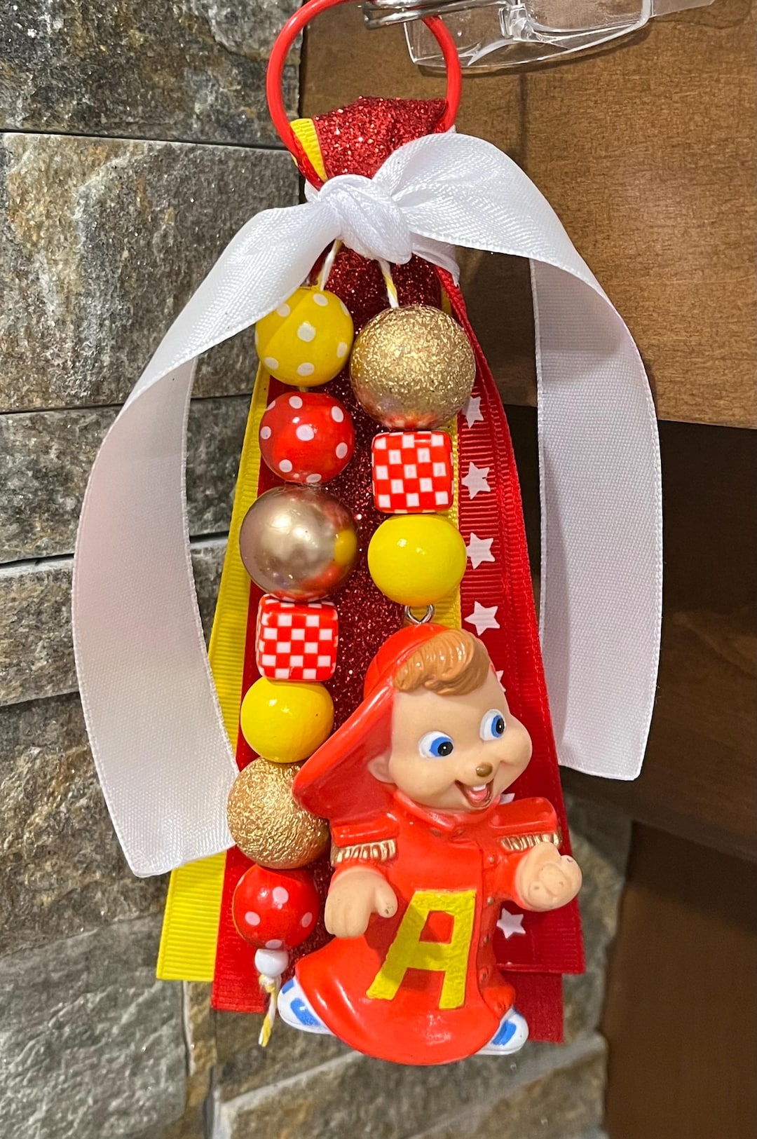 ALVIN Chipmunk -handmade Bag Charm Accessory - Etsy