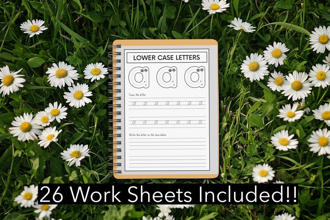 ABC Pre-k Worksheets | Alphabet Tracing & Learning | Digital Download ...