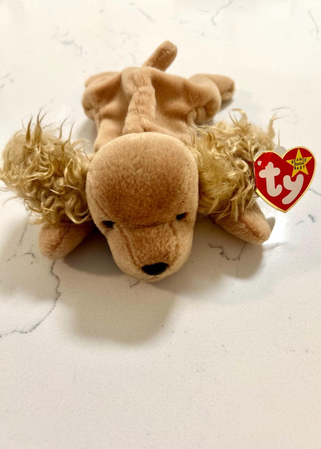 Vintage Ty Beanie Baby – Spunky the Cocker Spaniel (1997, Retired) With ...