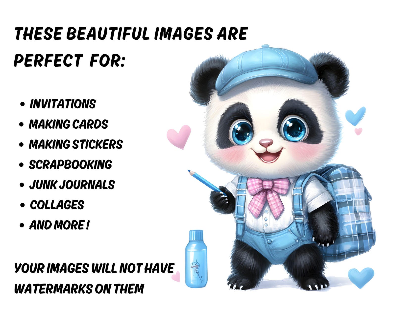 School Animal Clipart, Baby School Farm Animals Clipart, Classroom ...