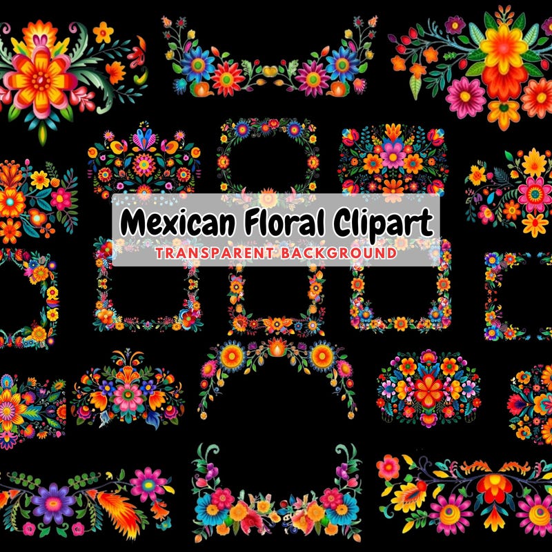 Fiesta Clipart - Etsy