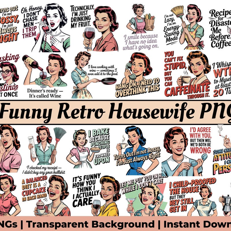 Retro Lady Laughing - Etsy