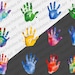 Watercolor Handprint Clipart, Painted Hand Prints, Kids Handprints PNG ...