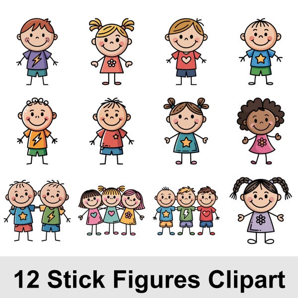 Teacher Stick Figure - Etsy