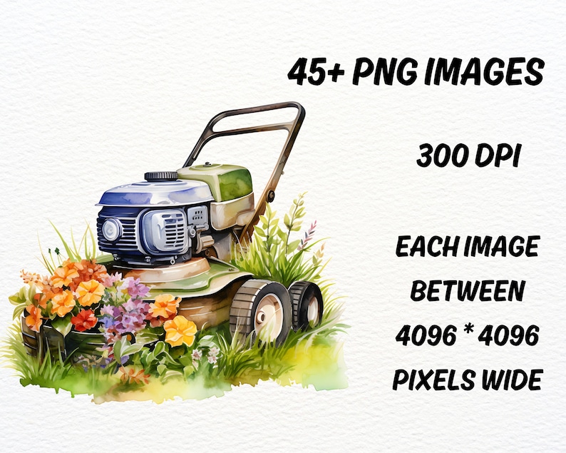 Gardening Clipart, Gardening Tools Clipart, Spring Garden Graphics ...