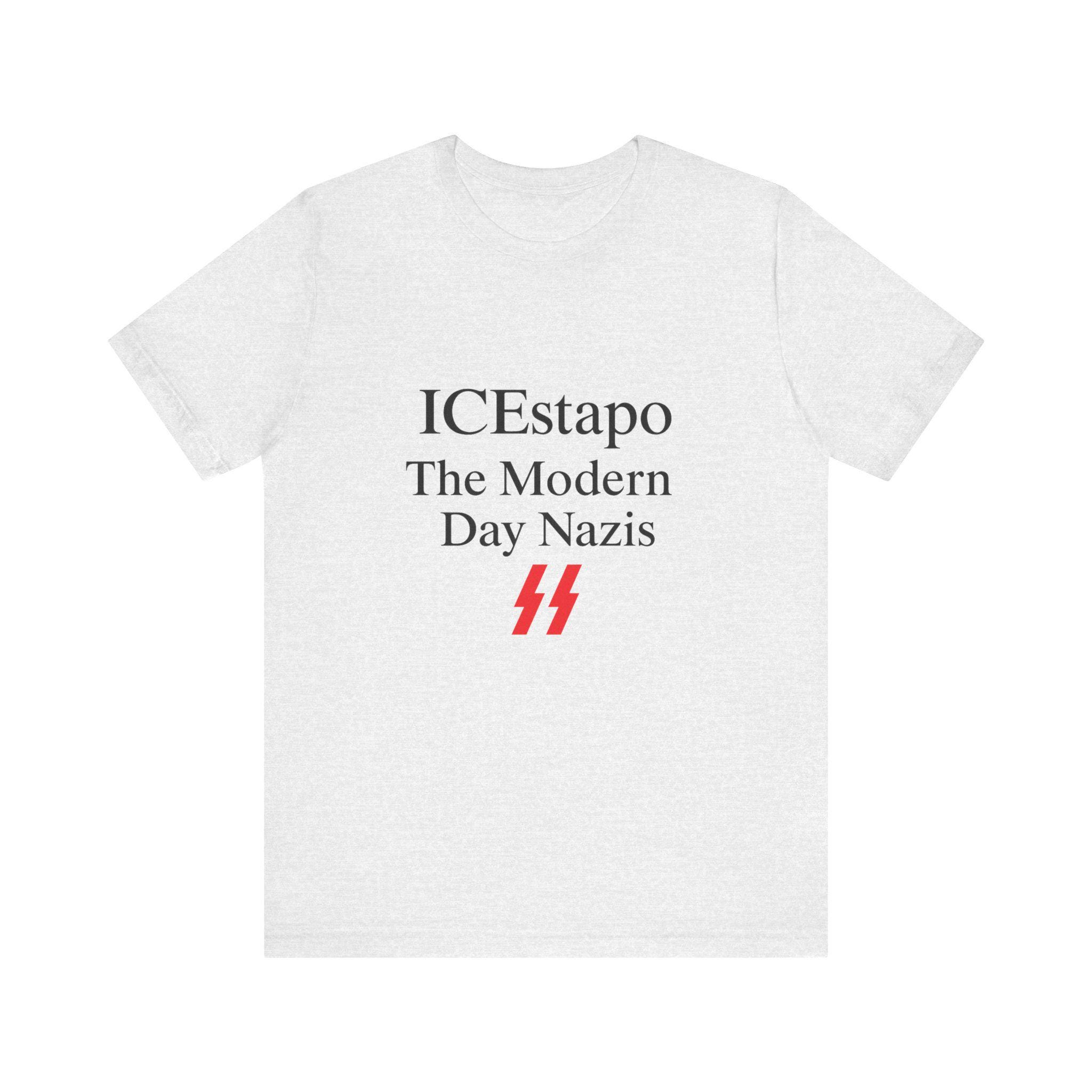 Ice is the Gestapo Shirt, Social Justice Shirt, Abolish ICE Shirt, Anti ...