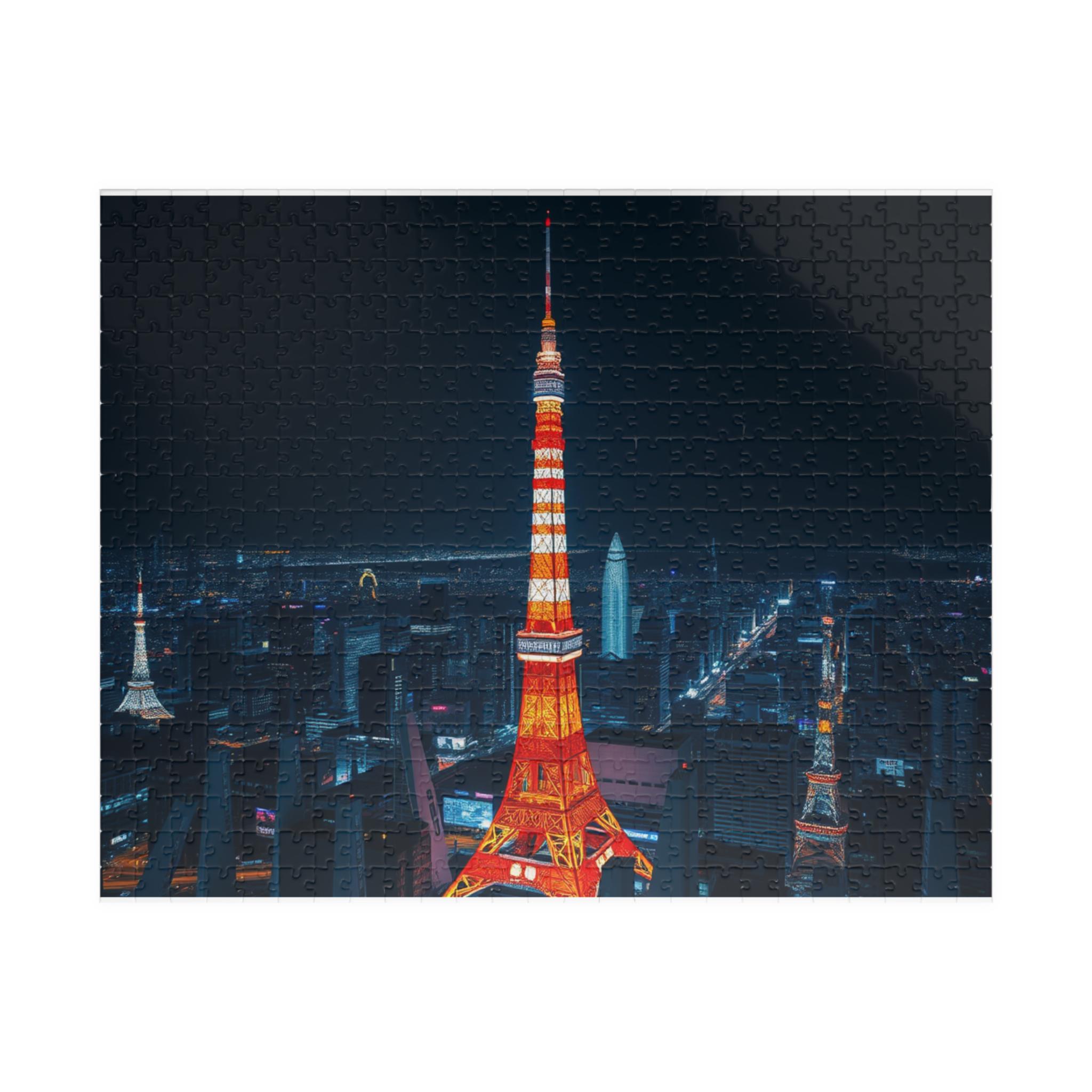 Tokyo Tower Puzzle - Stunning Night View, 110/252/520/1014-piece, Gift ...