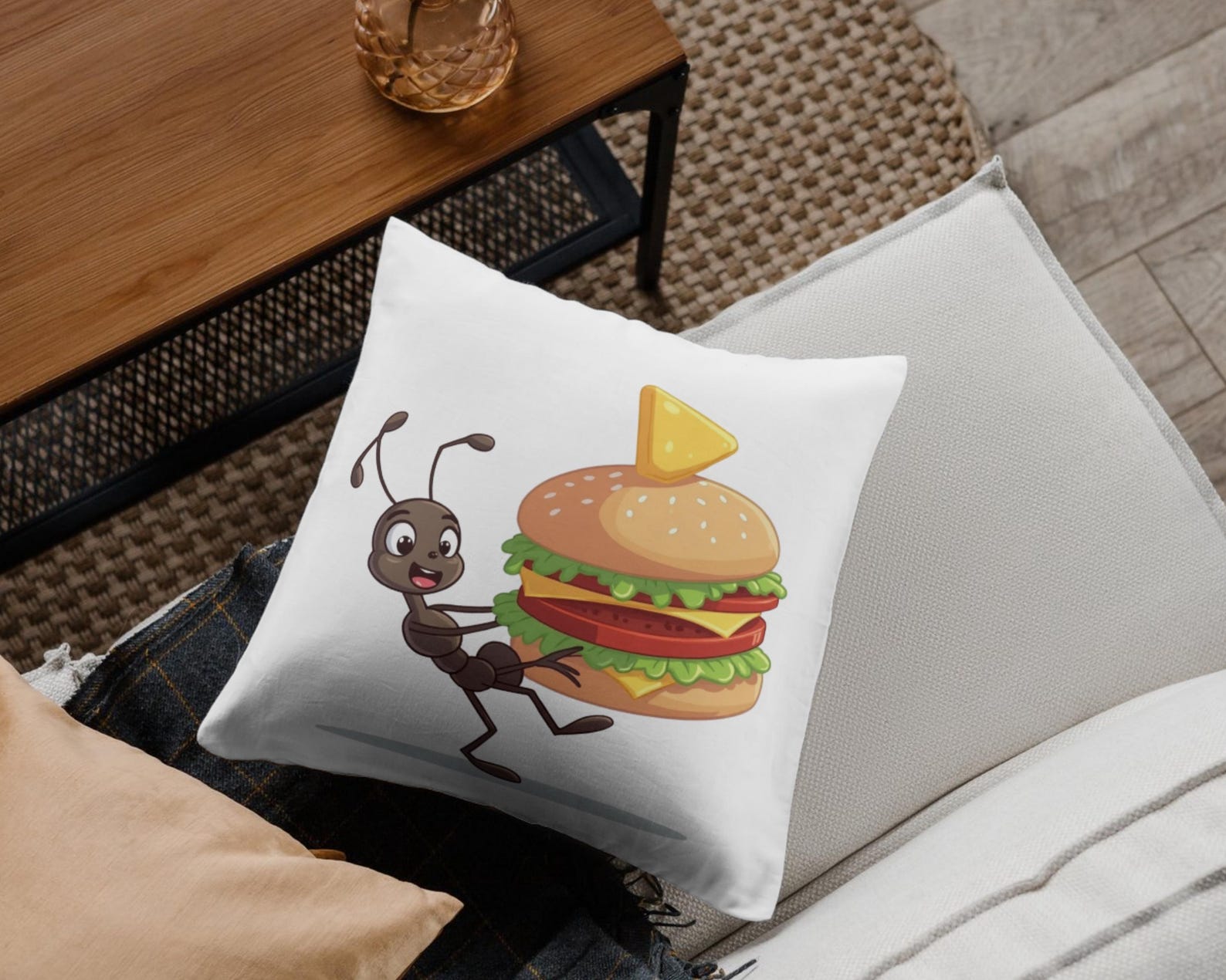 Watercolor Picnic Ants Clipart Bundle: Summer Insect PNG Graphics ...