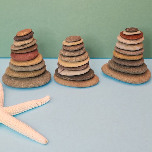 Rock Cairns - Etsy