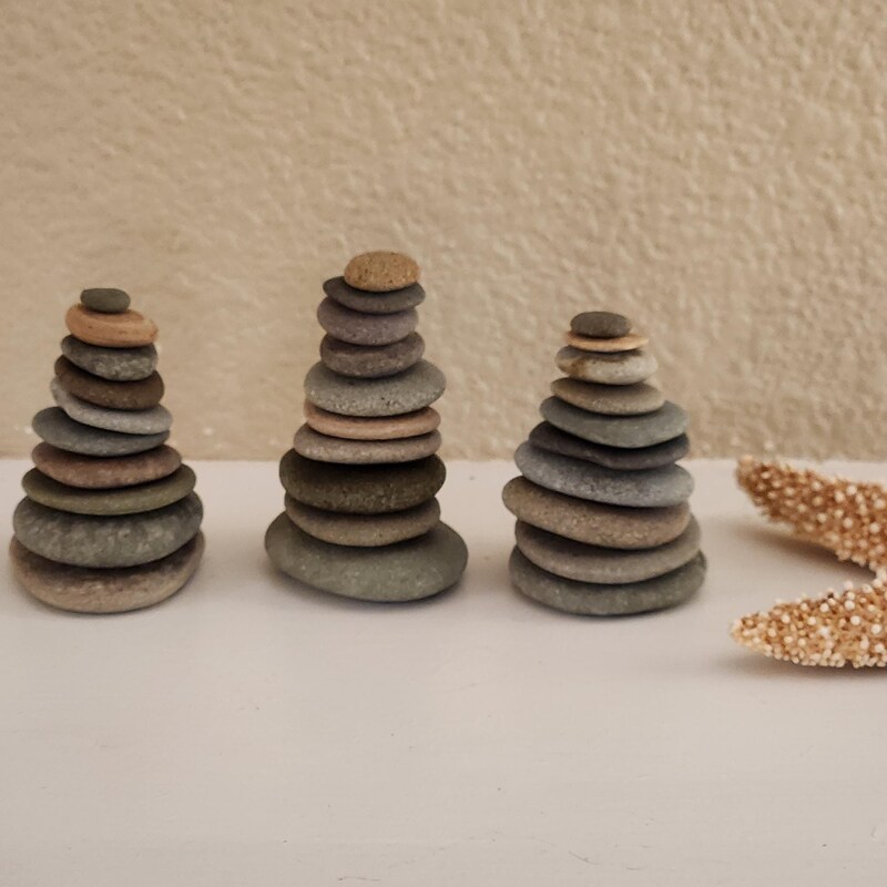 Rock Cairns - Etsy