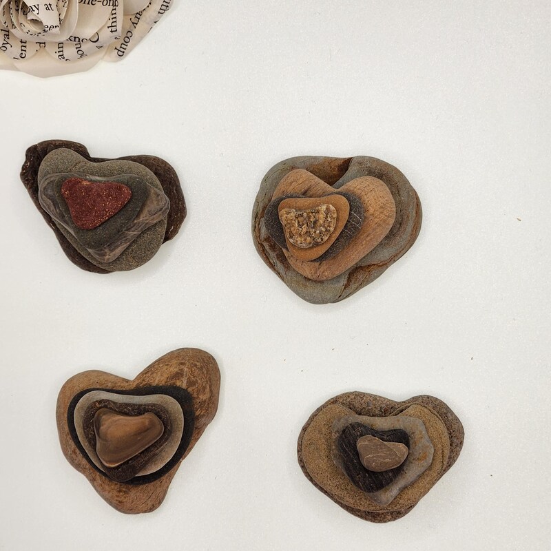 Heart Shaped Rocks - Etsy