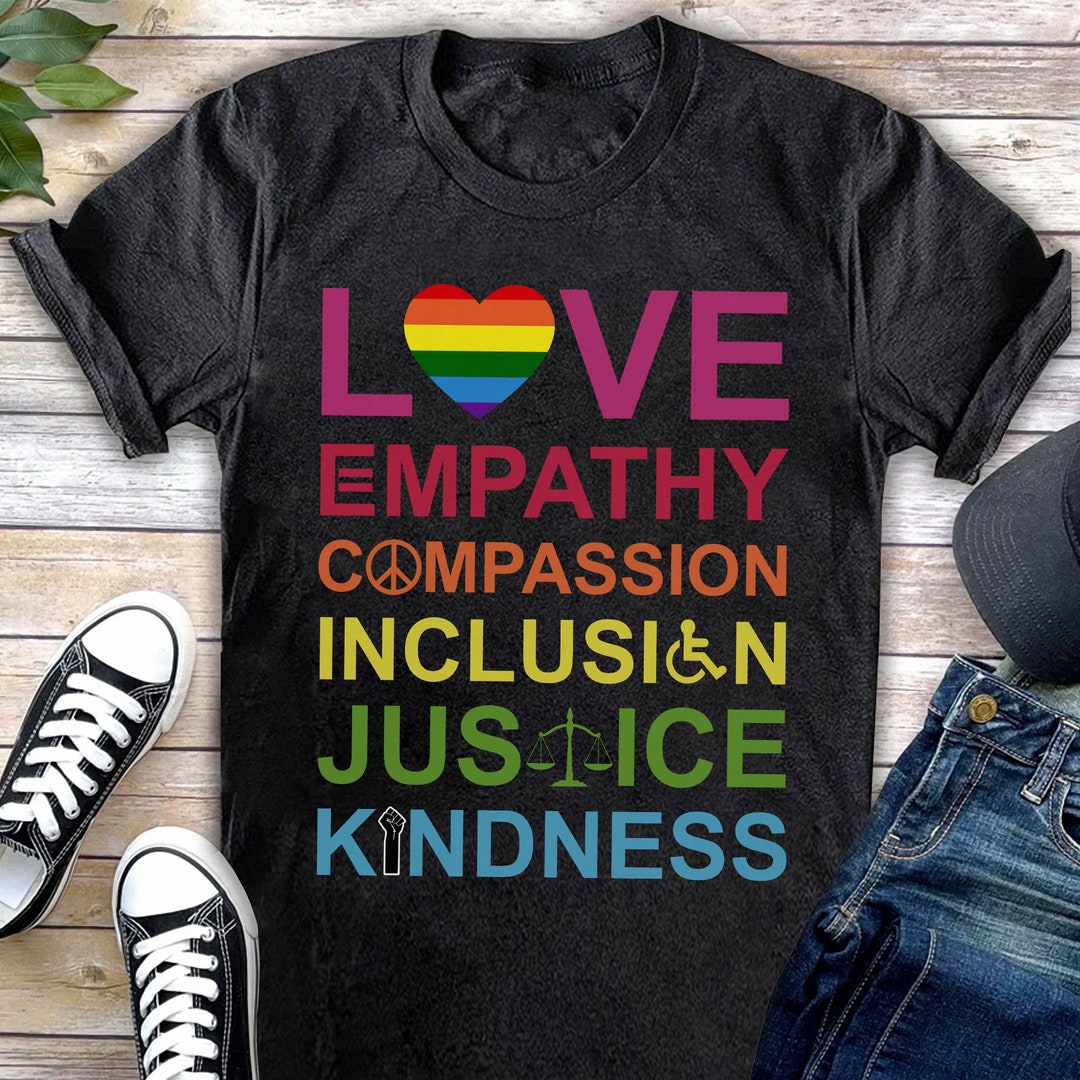 Love Empathy Compassion Inclusion Justice Kindness Symbol - Etsy