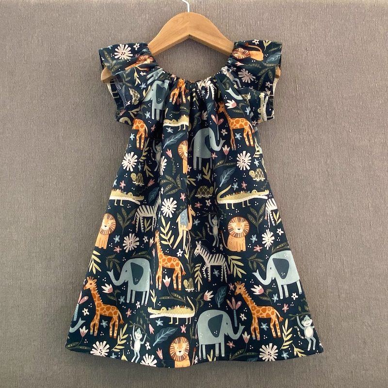 Blue Monkey Dress - Etsy