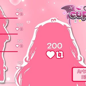 Vtuber Animated Graphic Template - Etsy