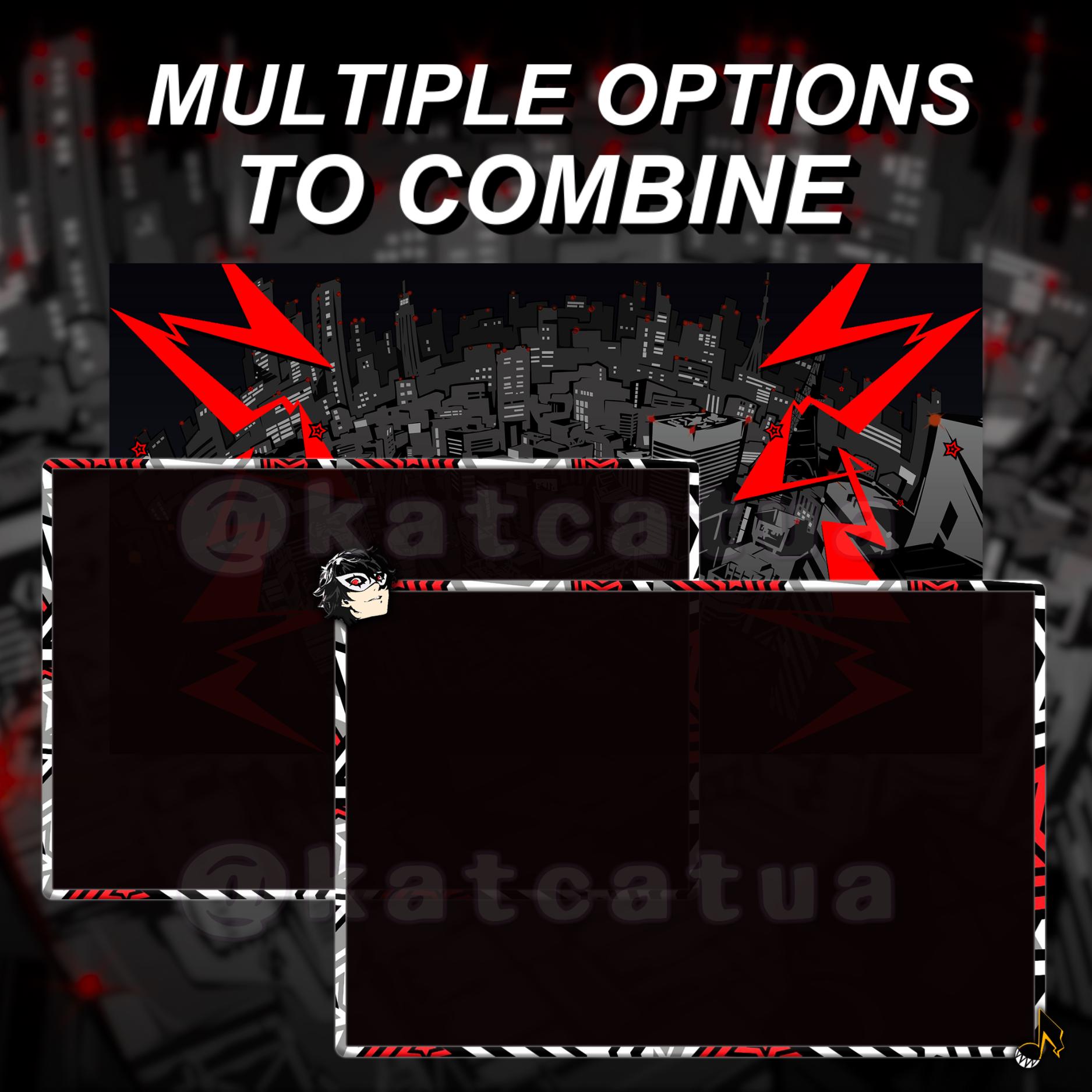 Persona 5 Twitch Overlays - Etsy