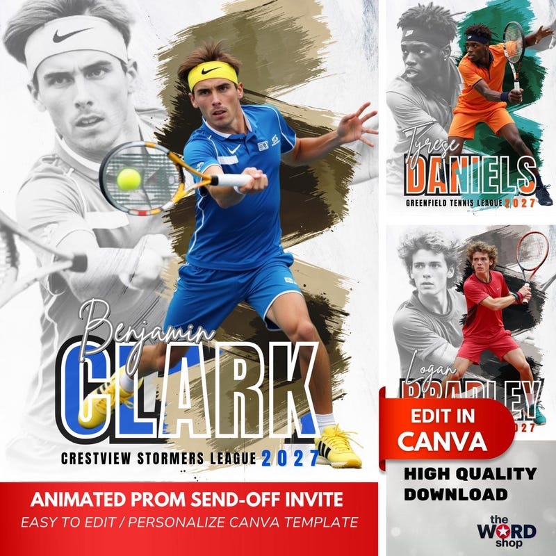 Tennis Poster - Etsy