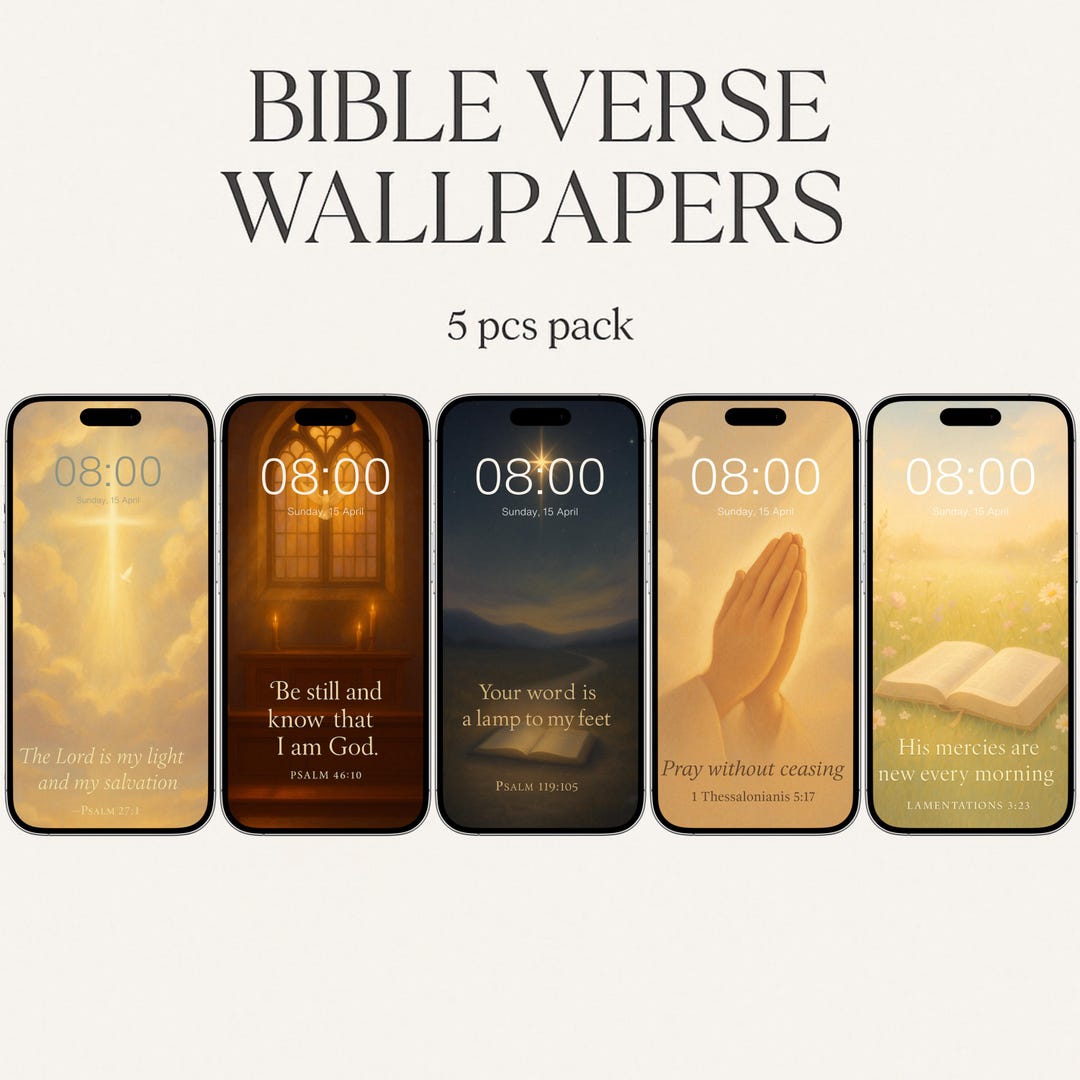 Bible Verse Phone Wallpaper – Faith-based Lock Screens for iPhone ...