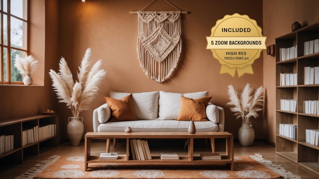 Therapist Zoom Background – 5 Calming Office Backdrops for Online ...