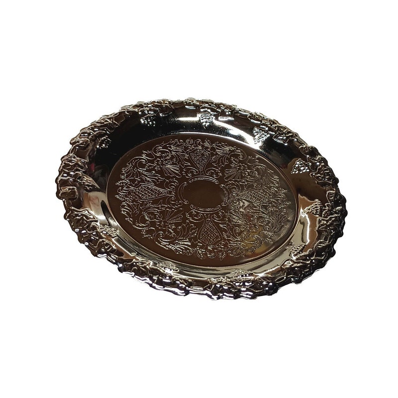 Silver Platter - Etsy