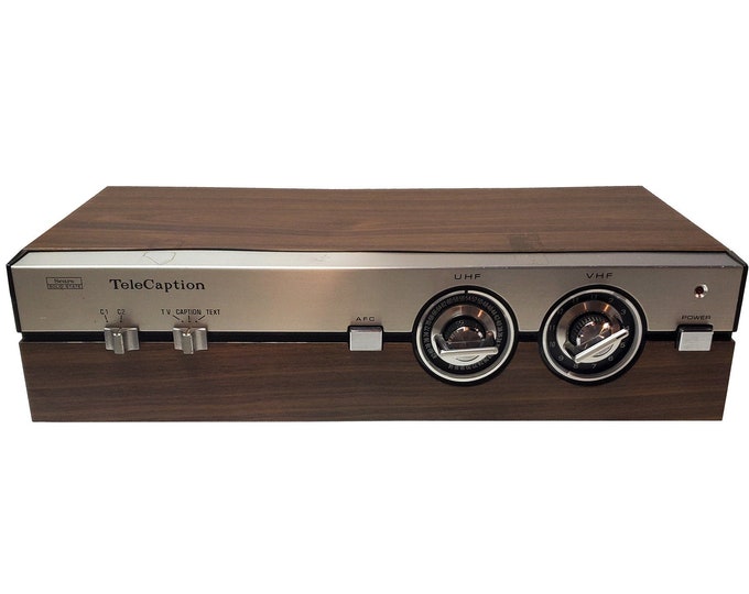 Sears Telecaption - Etsy