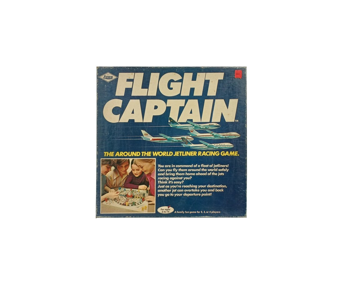 Flight Captain Board Game - Etsy