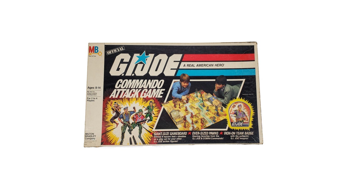 Gi Joe commando Attack Board Game - Etsy