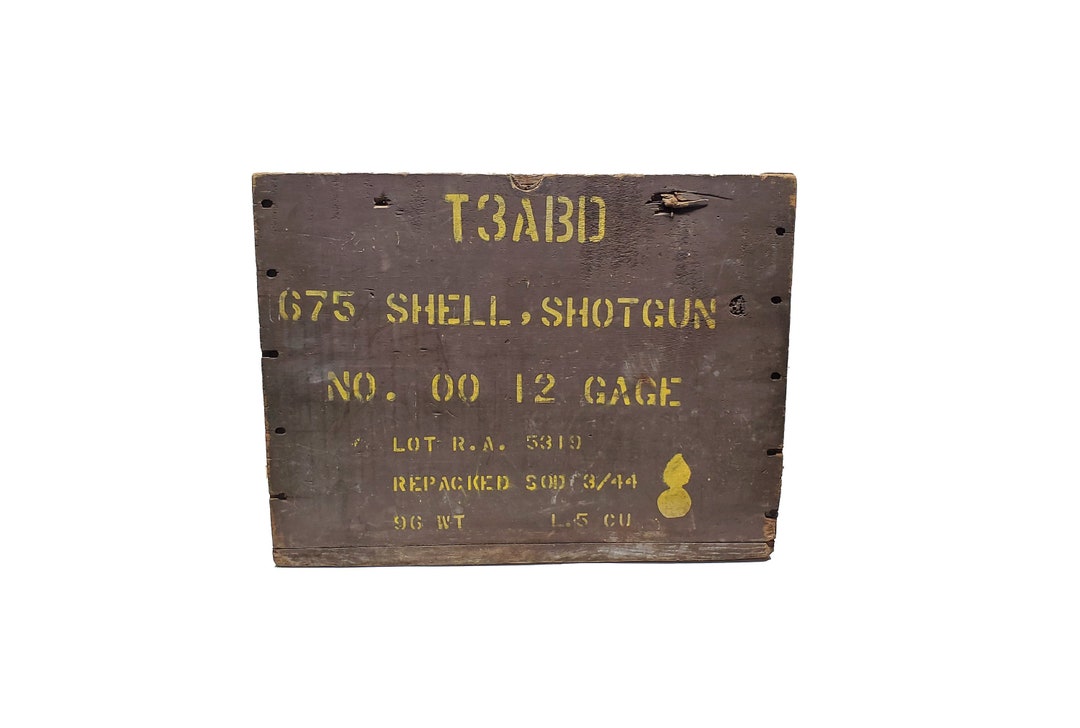 12 Gauge Shotgun Ammo Box - Etsy