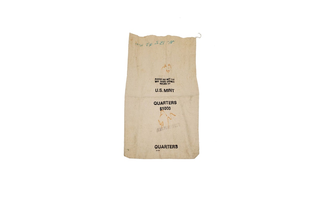 Coin / Money Canvas Bag - Etsy