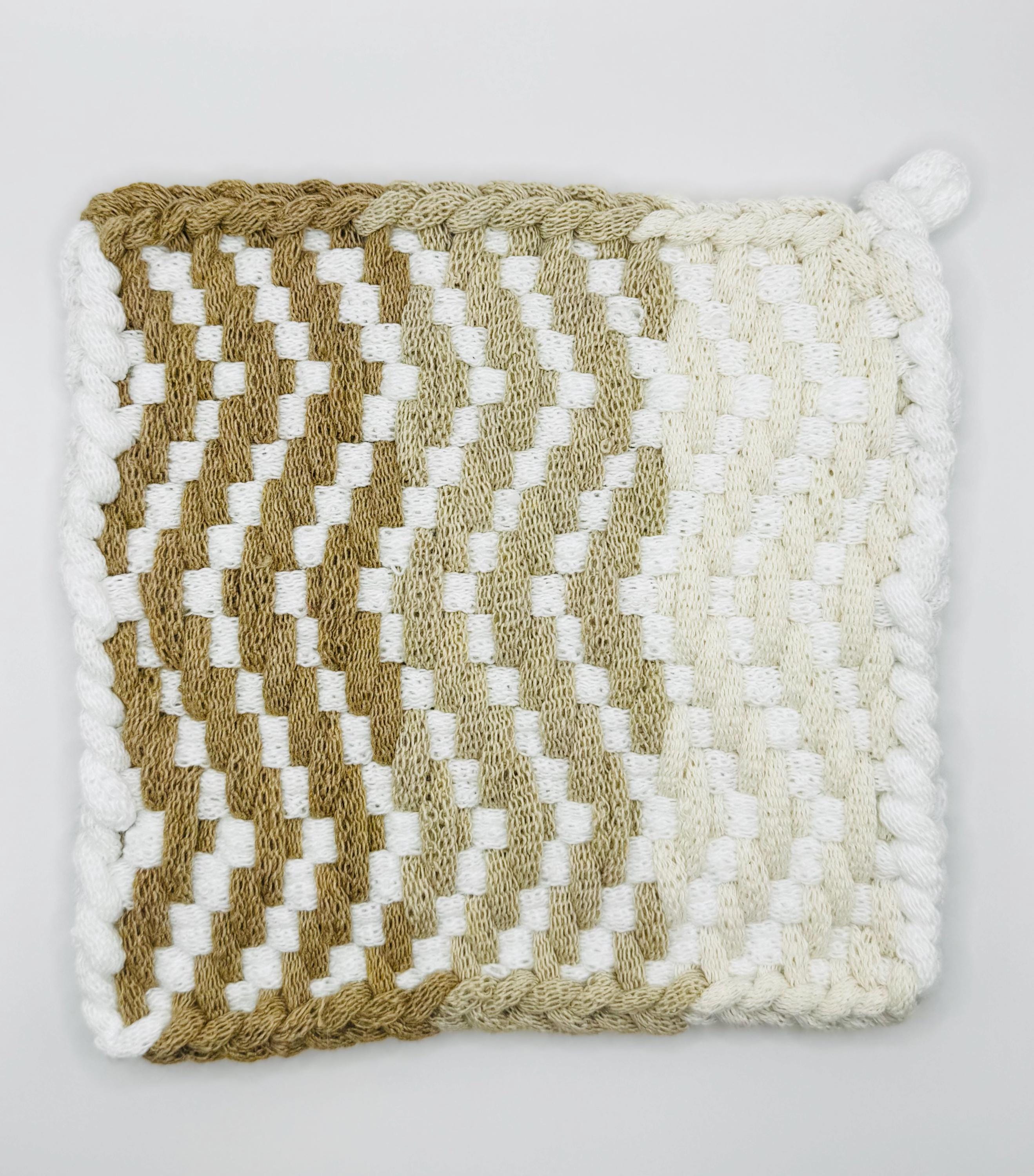 Potholder | Hot Pad | Coaster | Trivet | Handwoven | 100% Cotton ...