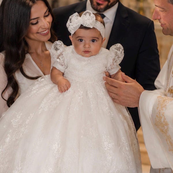 Luxury Baptism Dresses - Etsy UK