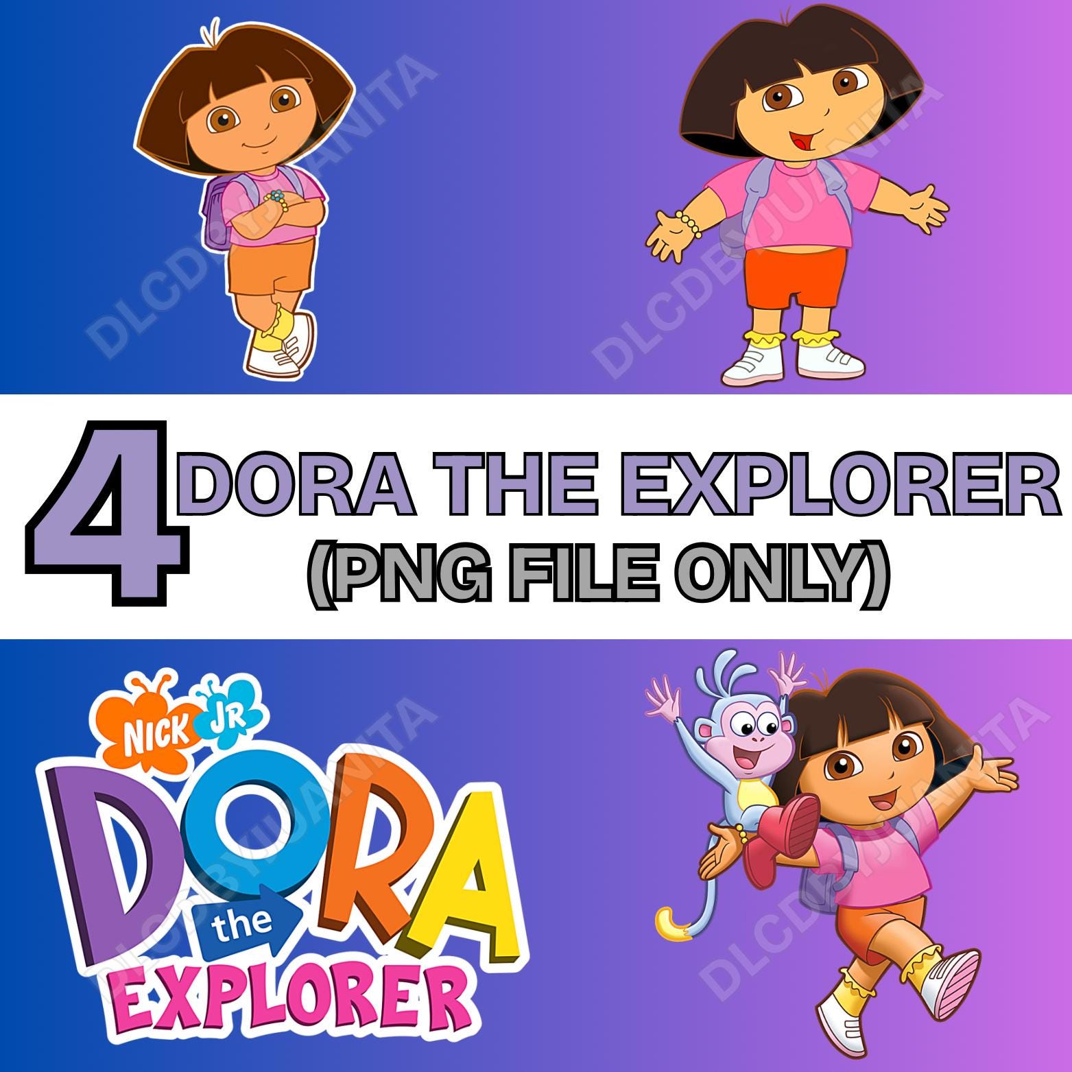 Dora Verjaardag Kleurplaat