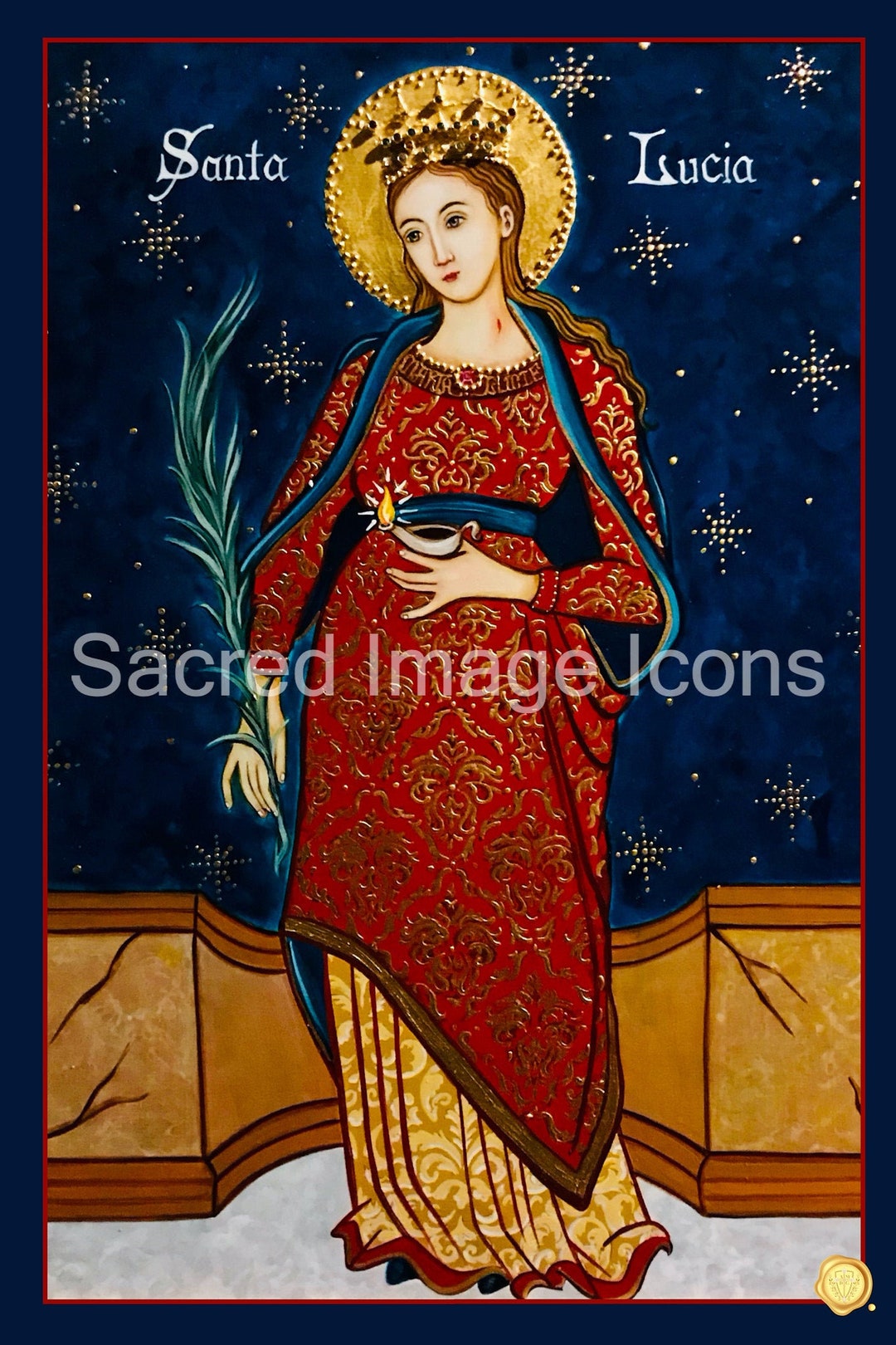 Saint Lucy Print Sacred Image Icons - Etsy Saint Lucy Print Sacred Image Icons - Etsy