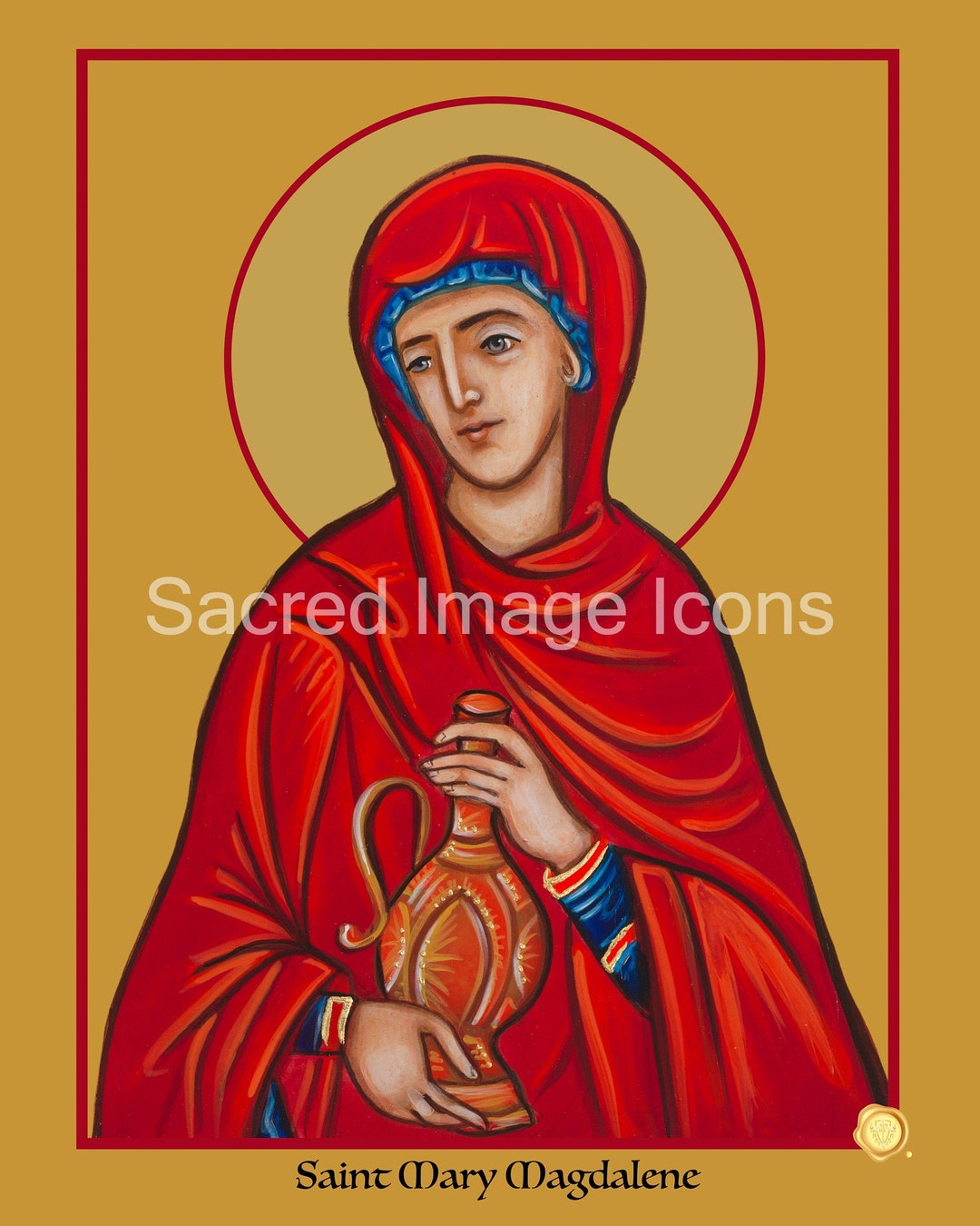Saint Mary Magdalene Print | Sacred Image Icons - Etsy