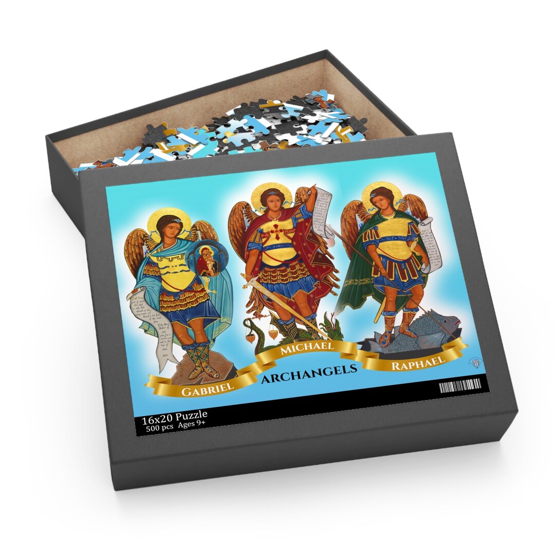The Archangels Puzzle - Michael, Gabriel & Raphael (120, 252, 500-piece ...