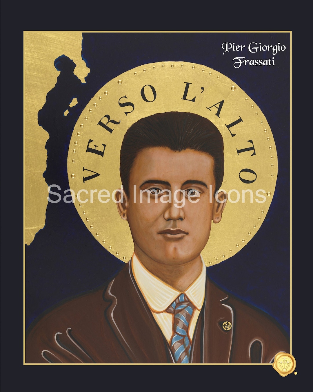 Blessed Pier Giorgio Icon Print | CATHOLIC ICON PRINT | Christian Art ...