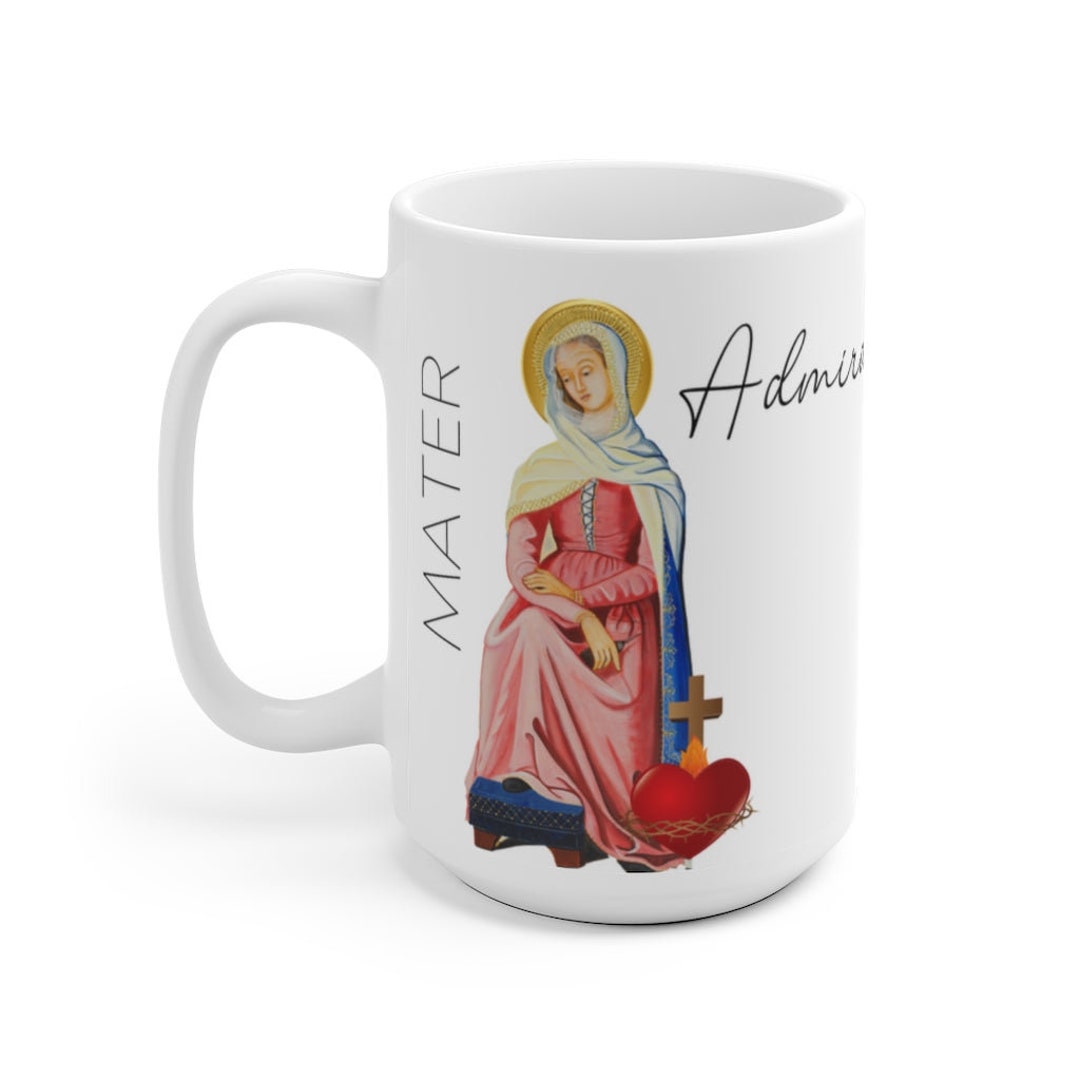 Mater Admirabilis Prayer Mug 15oz - Etsy